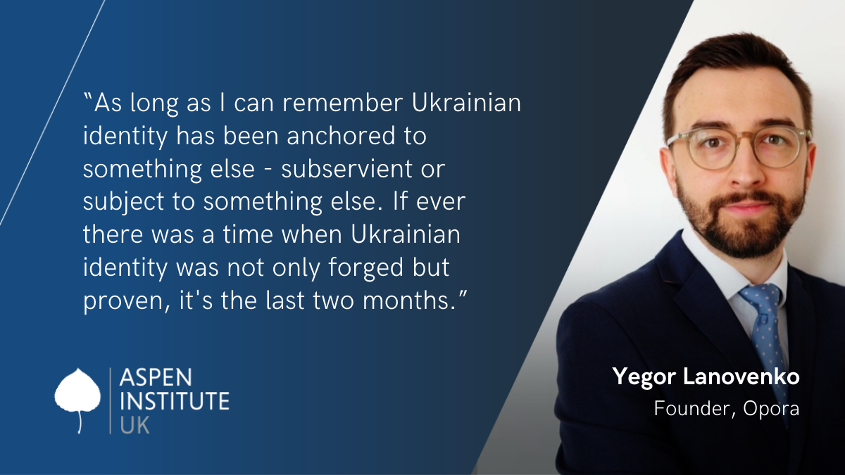 A conversation with young Ukrainian leaders - Aspen Institute